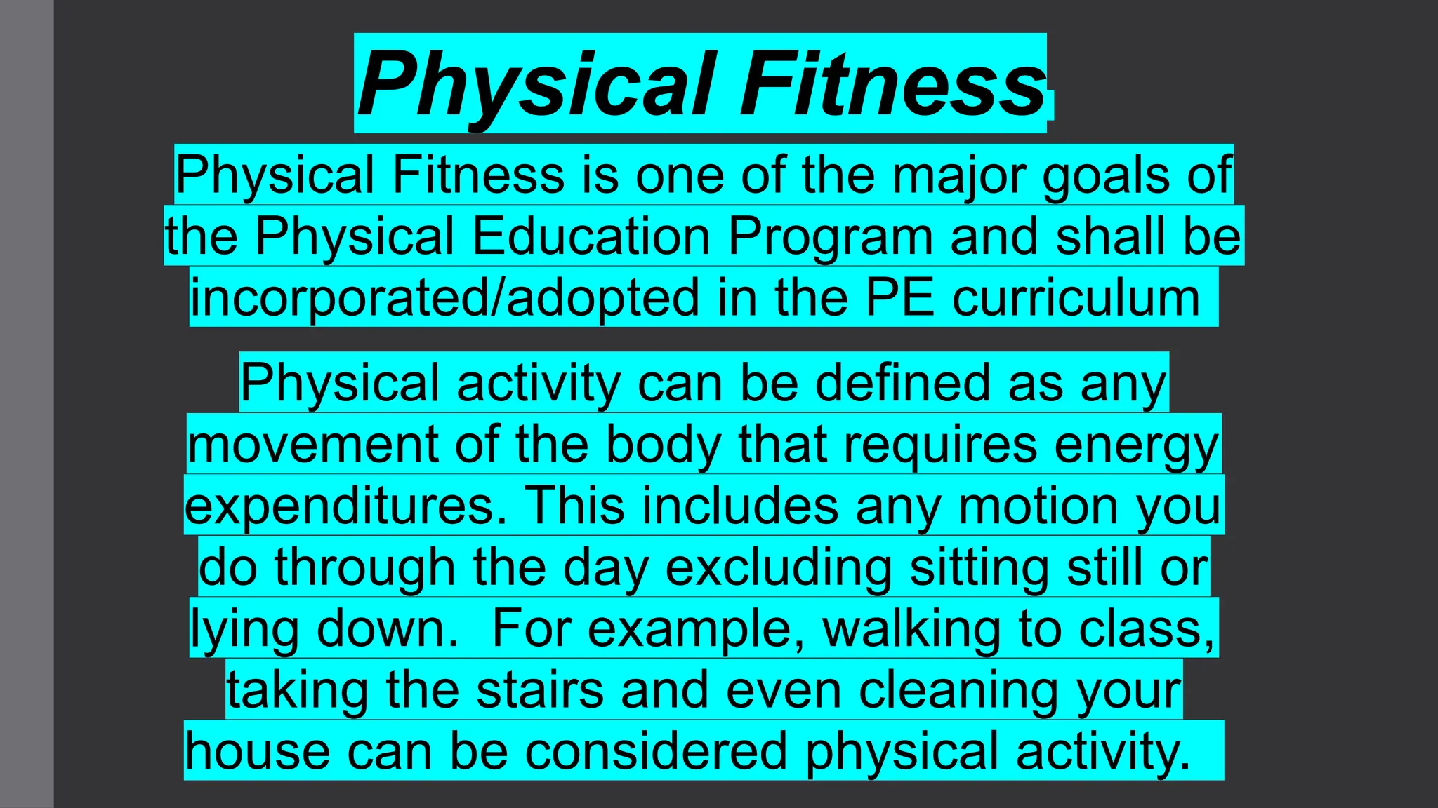 PHYSICAL FITNESSQUARTER 3 MODULE 1 OF MAPEH 9 | PPTX