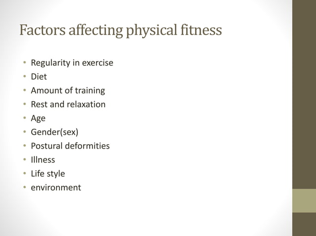 Physical fitness ambli | PPT