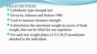 Physical fitness assessment | PDF