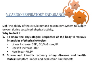 Physical Fitness Assessment | PPTX
