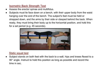 Physical Fitness Assessment | PPT
