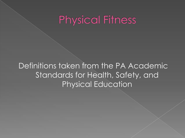 Physical fitness components | PPTX | Fitness and Exercise | Healthy Living