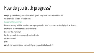 Physical fitness components | PPTX | Bodybuilding | Sports