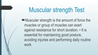 physical fitness components and notes ppt | PPTX | Fitness and Exercise ...