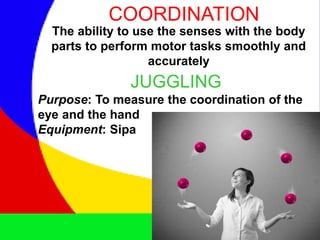 PHYSICAL FITNESS TEST.pptx | Bodybuilding | Sports