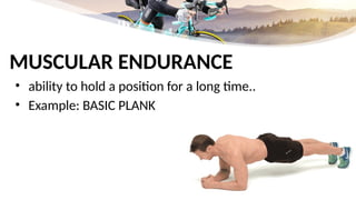 PHYSICAL FITNESS and its components (skills) | PPTX