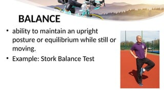 PHYSICAL FITNESS and its components (skills) | PPTX