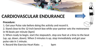 PHYSICAL FITNESS and its components (skills) | PPTX