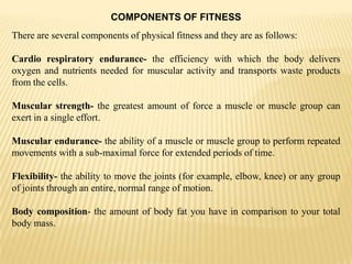 Physical fitness training tips & | PPT