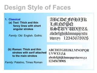 Physical form of type | PPT