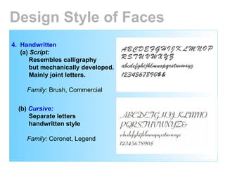 Physical form of type | PPT