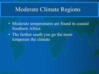 Physical geography of africa i | PPT
