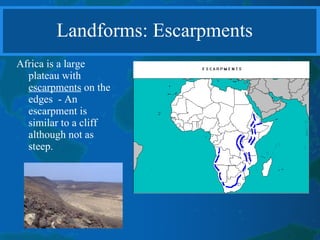 Physical geography of africa i | PPT