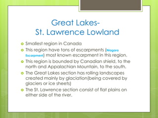 Physical geography of canada | PPTX