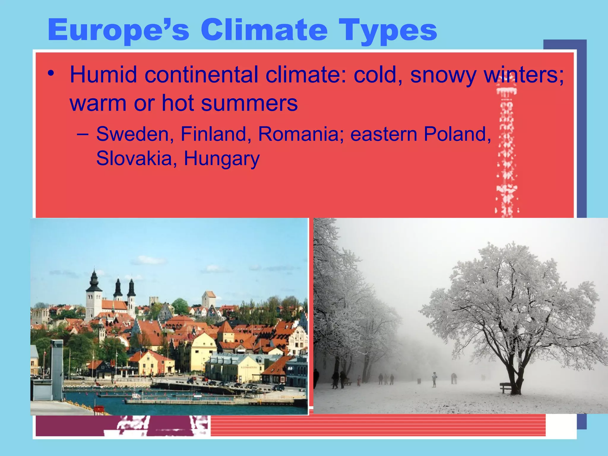 Physical geography of europe | PPT