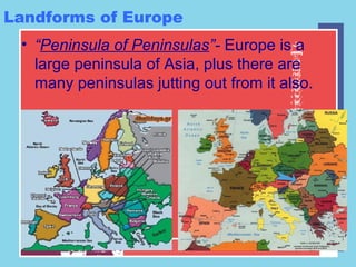 Physical geography of europe | PPT
