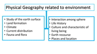 Physical geography related to environment | POTX