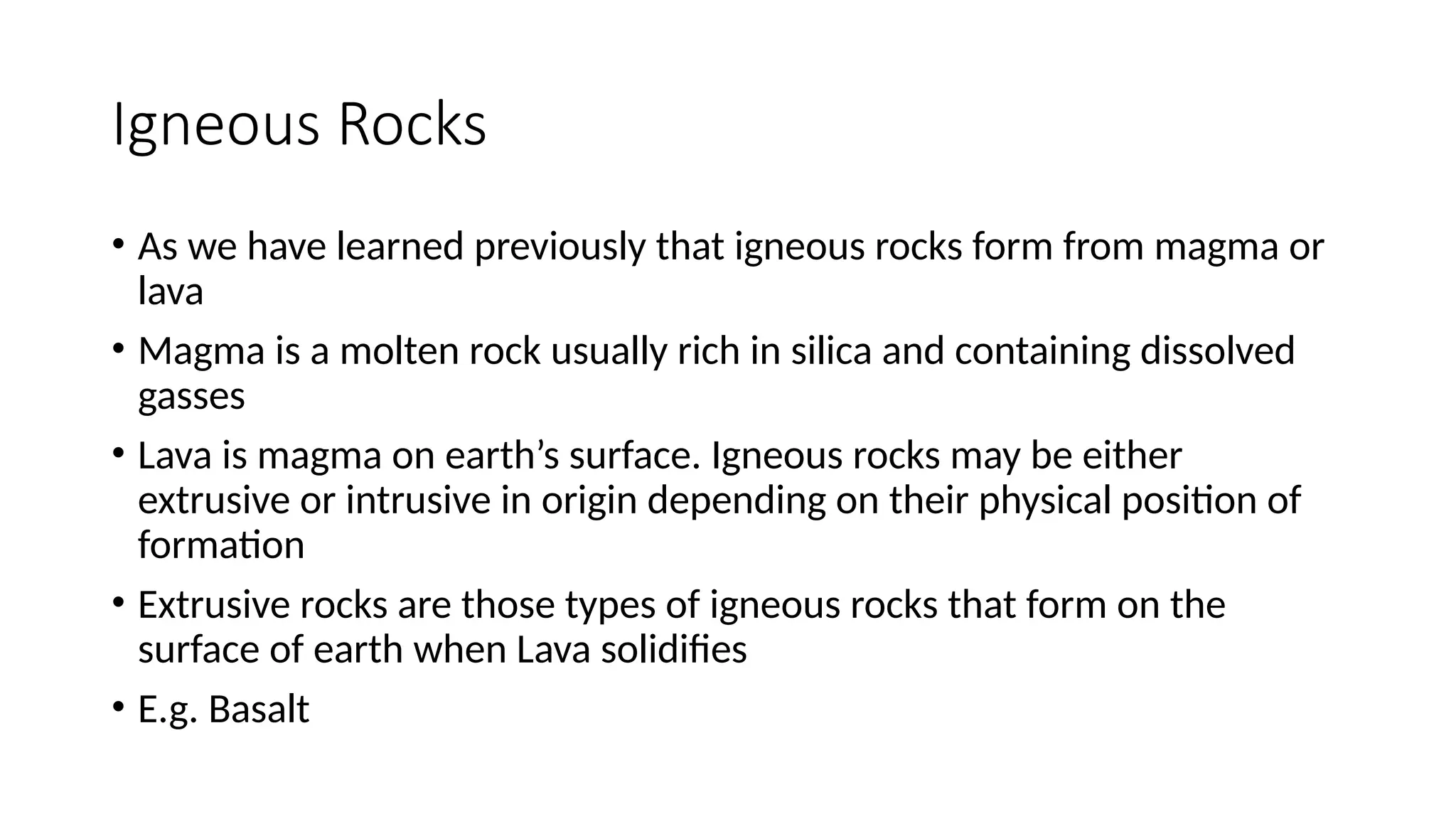 Physical Geology (Igneous rocks and its types).pptx