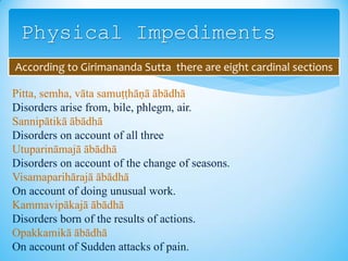 Physical impediments to meditation | PDF