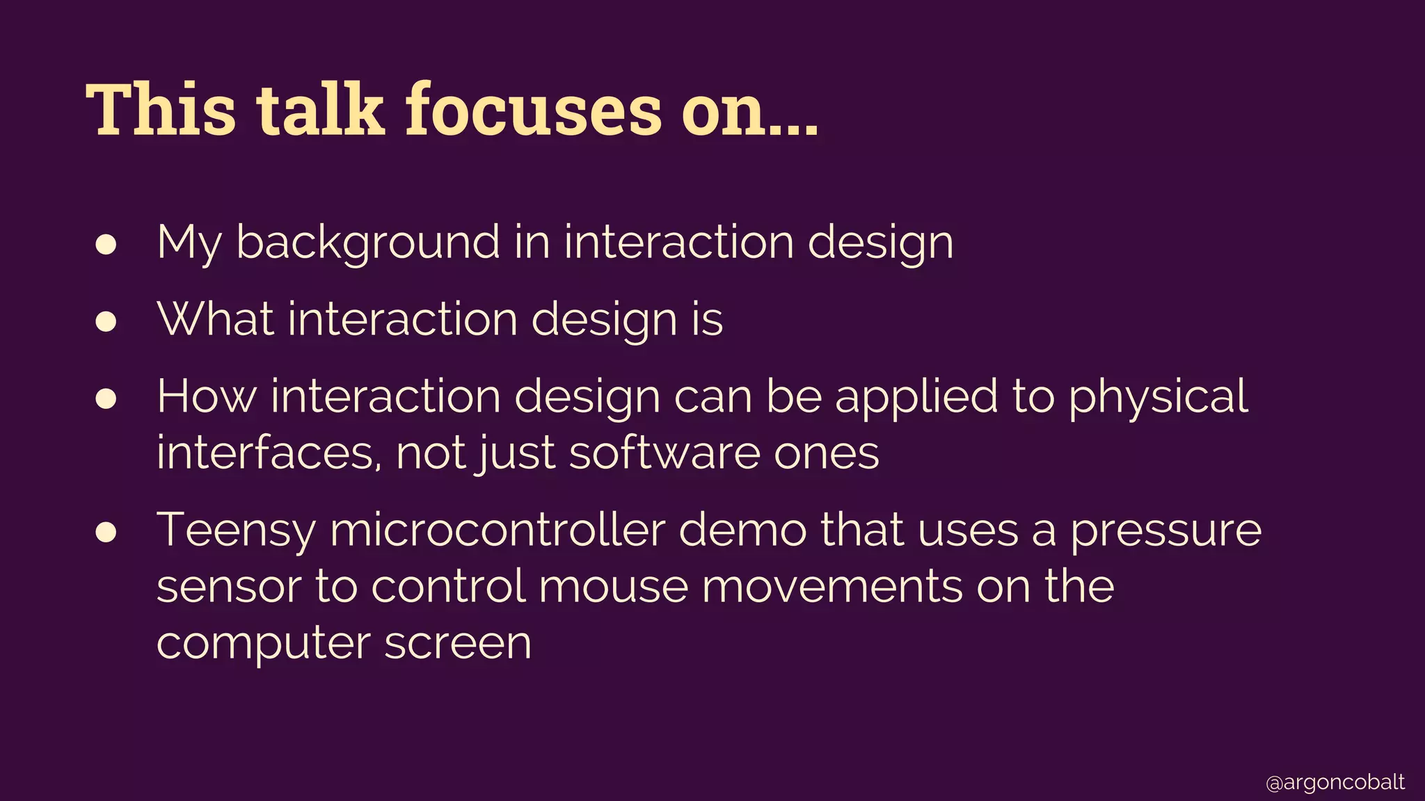 Physical interaction design | PDF