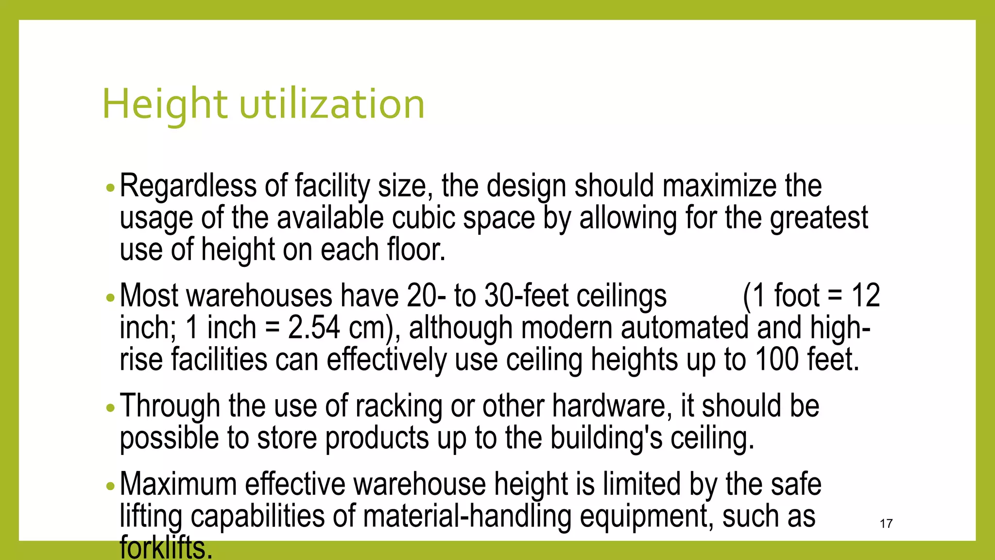 Physical inventory & warehouse layout planning | PPTX