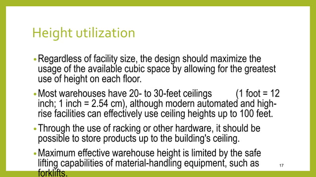 Physical inventory & warehouse layout planning | PPTX
