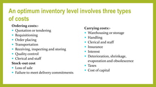 Physical inventory & warehouse layout planning | PPTX