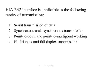 Physical layer interface & standards | PPTX