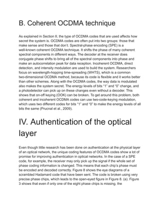 PHYSICAL LAYER SECURITY OF OPTICAL NETWORKS.pdf | Computer Networking | Computing