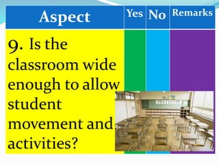 Physical Learning Environment | PPTX