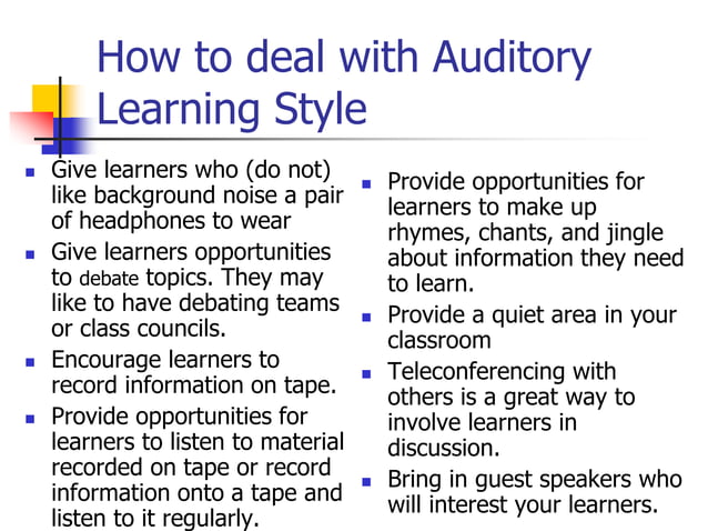 Physical learning style | PPT | Workshops and Classes | Hobbies & Interests