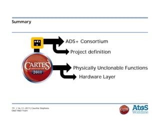 Physically Unclonable Functions In a M2M Authentication context | PDF | Computing | Technology ...