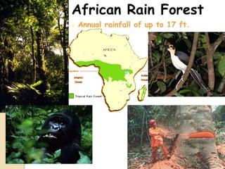 Physical map of africa | PPTX