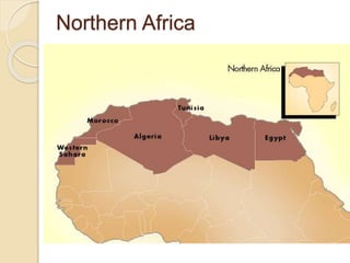 Physical map of africa | PPTX