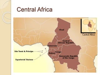 Physical map of africa | PPTX