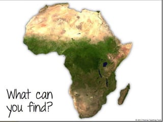 Physical Map Of Africa With Landforms