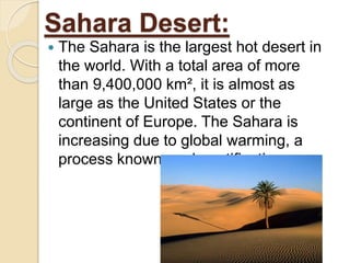 Sahara Desert Physical Map