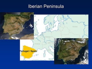 Physical Map Of Europe Iberian Peninsula