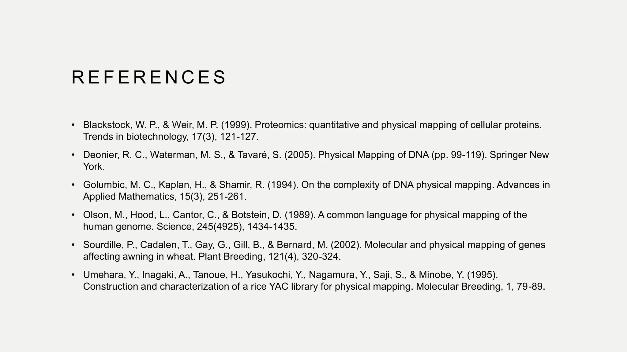 physical mapping- restriction map, STS map, EST map | PPTX