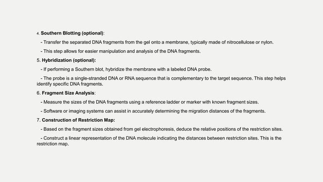 physical mapping- restriction map, STS map, EST map | PPTX