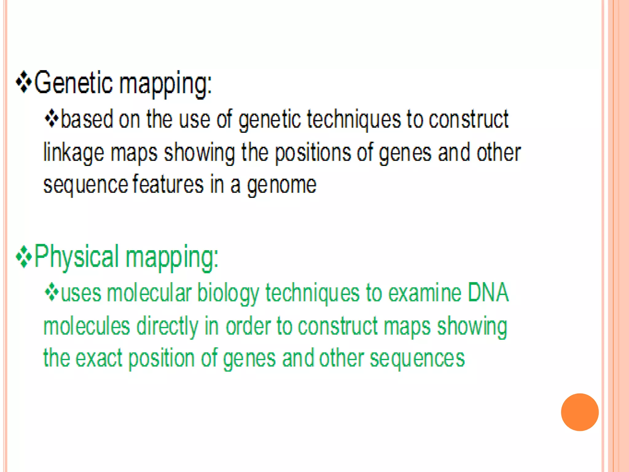 Physical mapping | PPTX