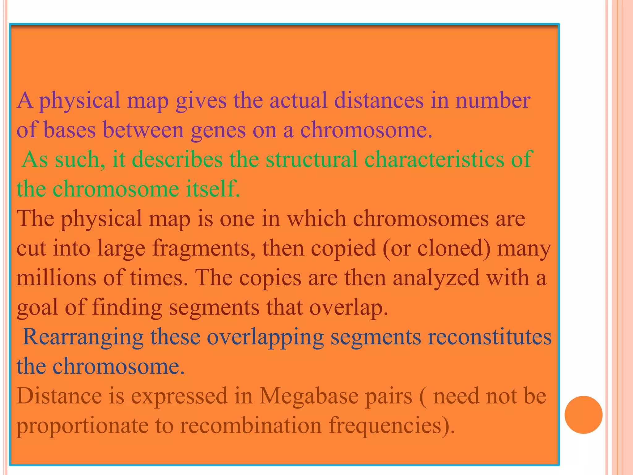 Physical mapping | PPTX