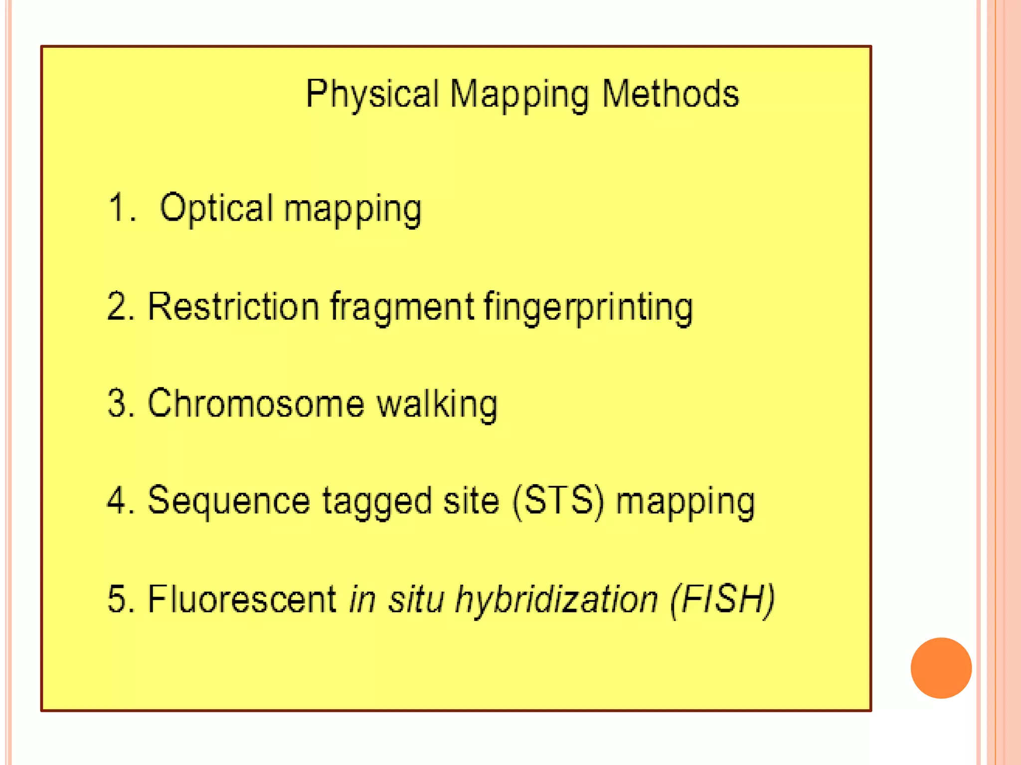 Physical mapping | PPTX