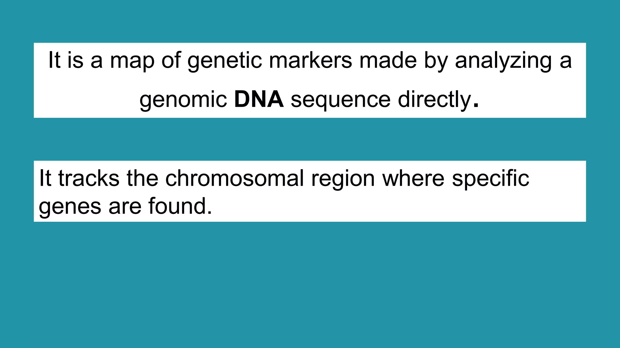 Physical mapping of genome.pdf | Genetics | Science