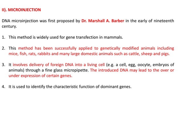 Physical method of transformation | PDF
