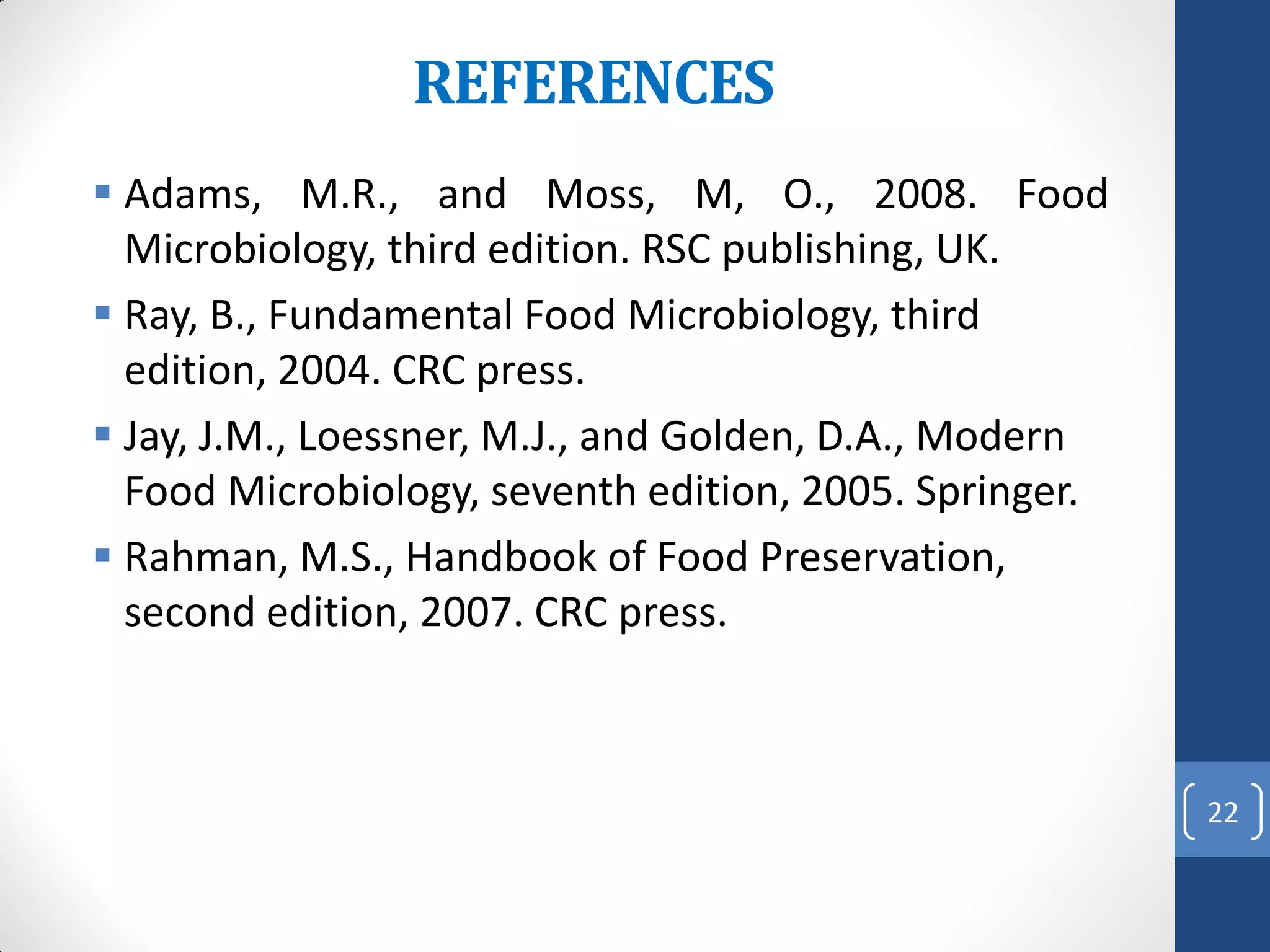 Physical methods of food preservation | PDF