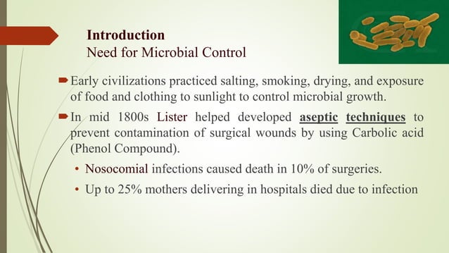 physical methods of microbial control.pptx | Physics | Science