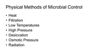 Physical Methods of Microbial Control.pptx