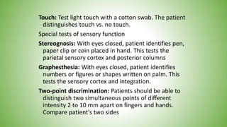 Physical & neurological examination | PPT