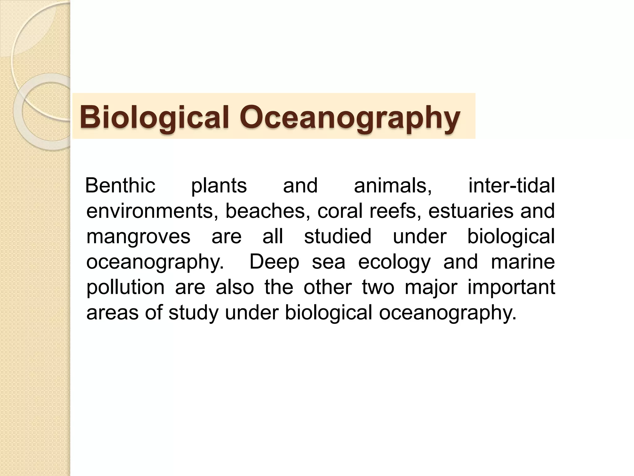 Physical Oceanography | PPTX